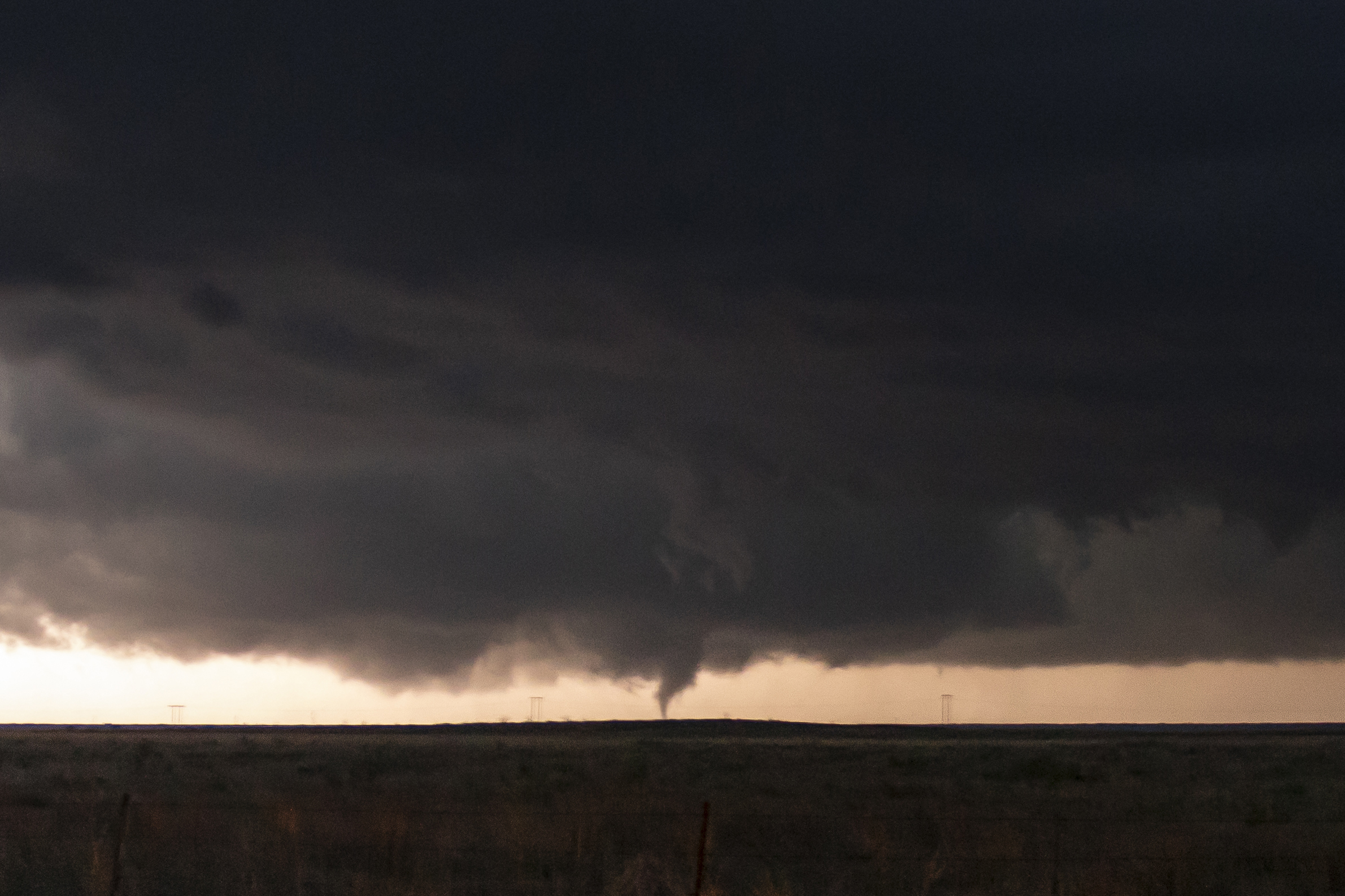 Chasing a Nighttime Tornado at Turkey, Texas — Travis Farncombe ...