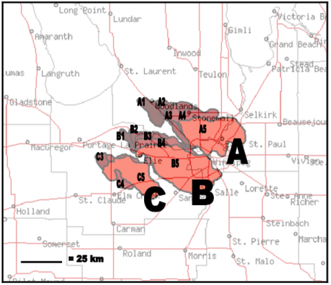 June 22, 2007 Elie, MB F5 Tornado — Highways & Hailstones