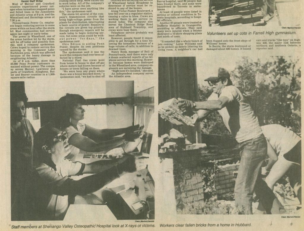 Niles to Wheatland F5 Tornado May 31, 1985 — Highways & Hailstones