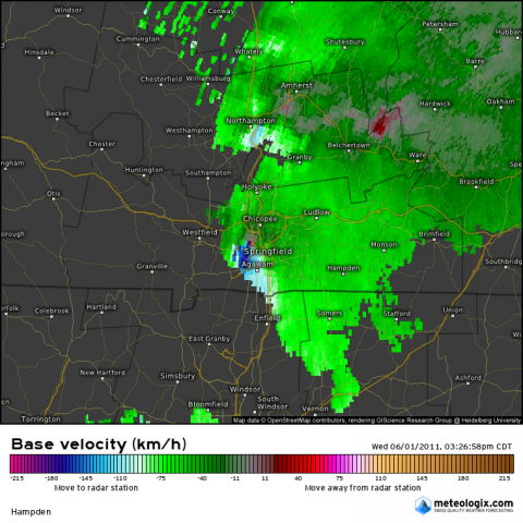 Springfield, MA EF3 Tornado of June 1, 2011 — Highways & Hailstones