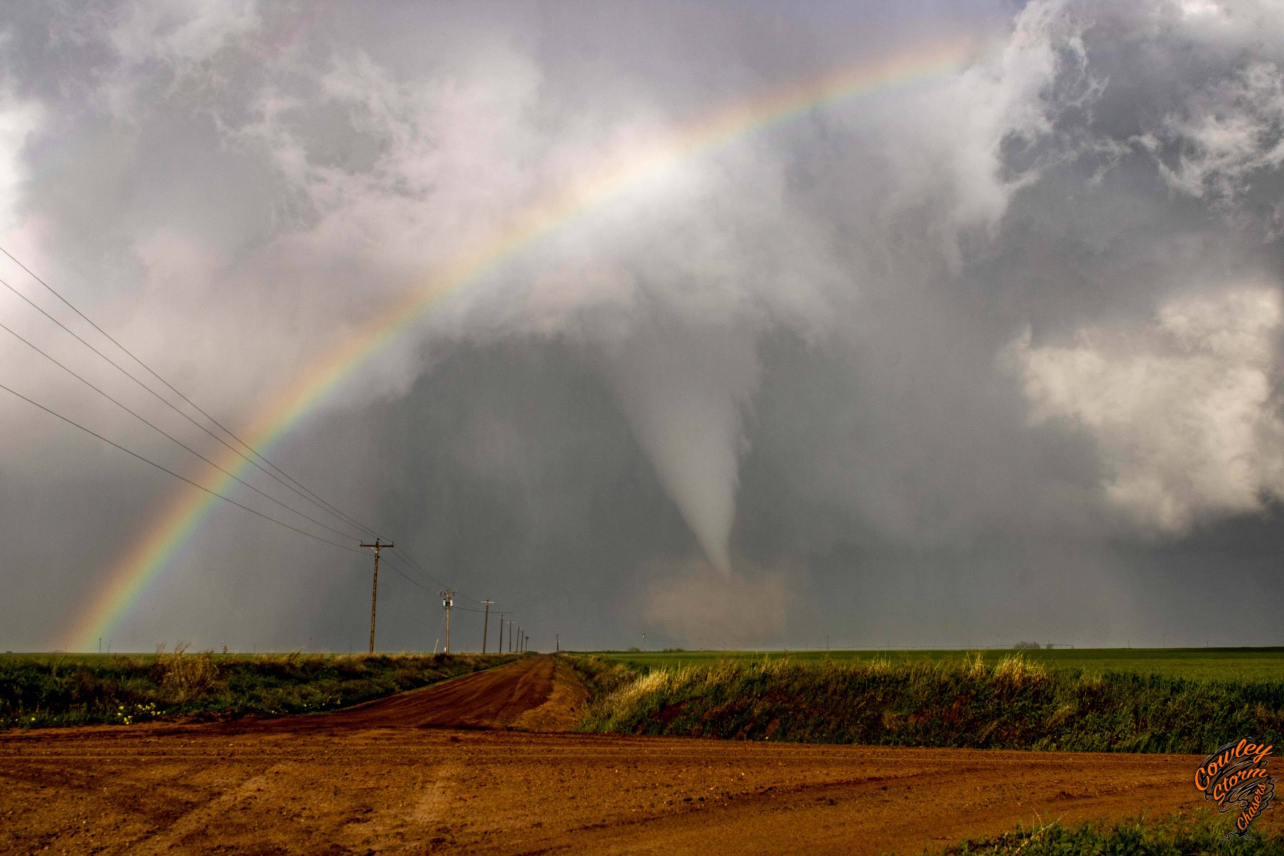 MULTIPLE TORNADOES IN NW TEXAS — Cowley Storm Chasers