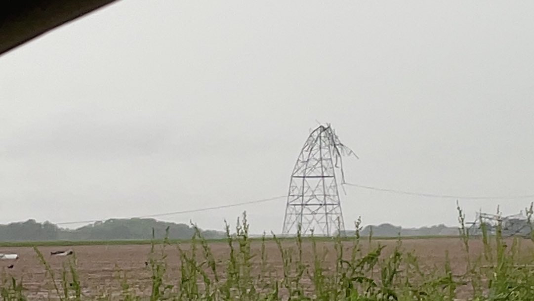 Possible straight line wind damage happened around 1pm — Julian Jones ...