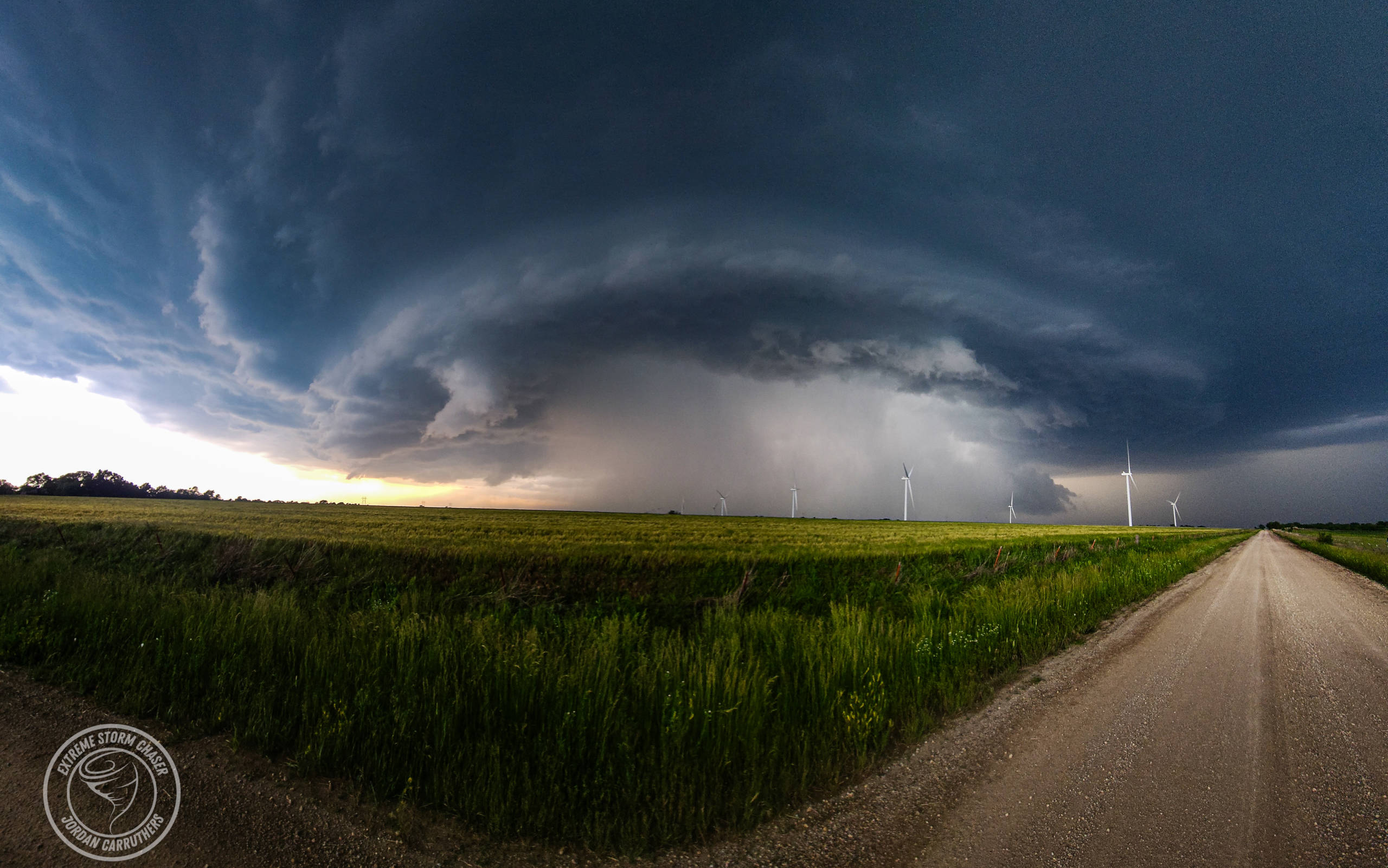 Beautiful Supercell chase across Northern Oklahoma — Jordan Carruthers ...